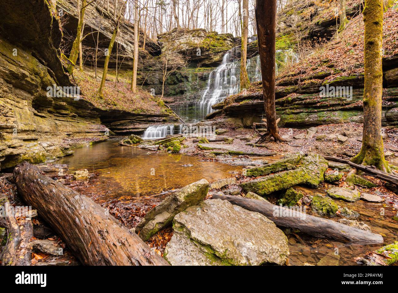Machine Falls in Short Springs wilderness, Tennessee Stock Photo - Alamy