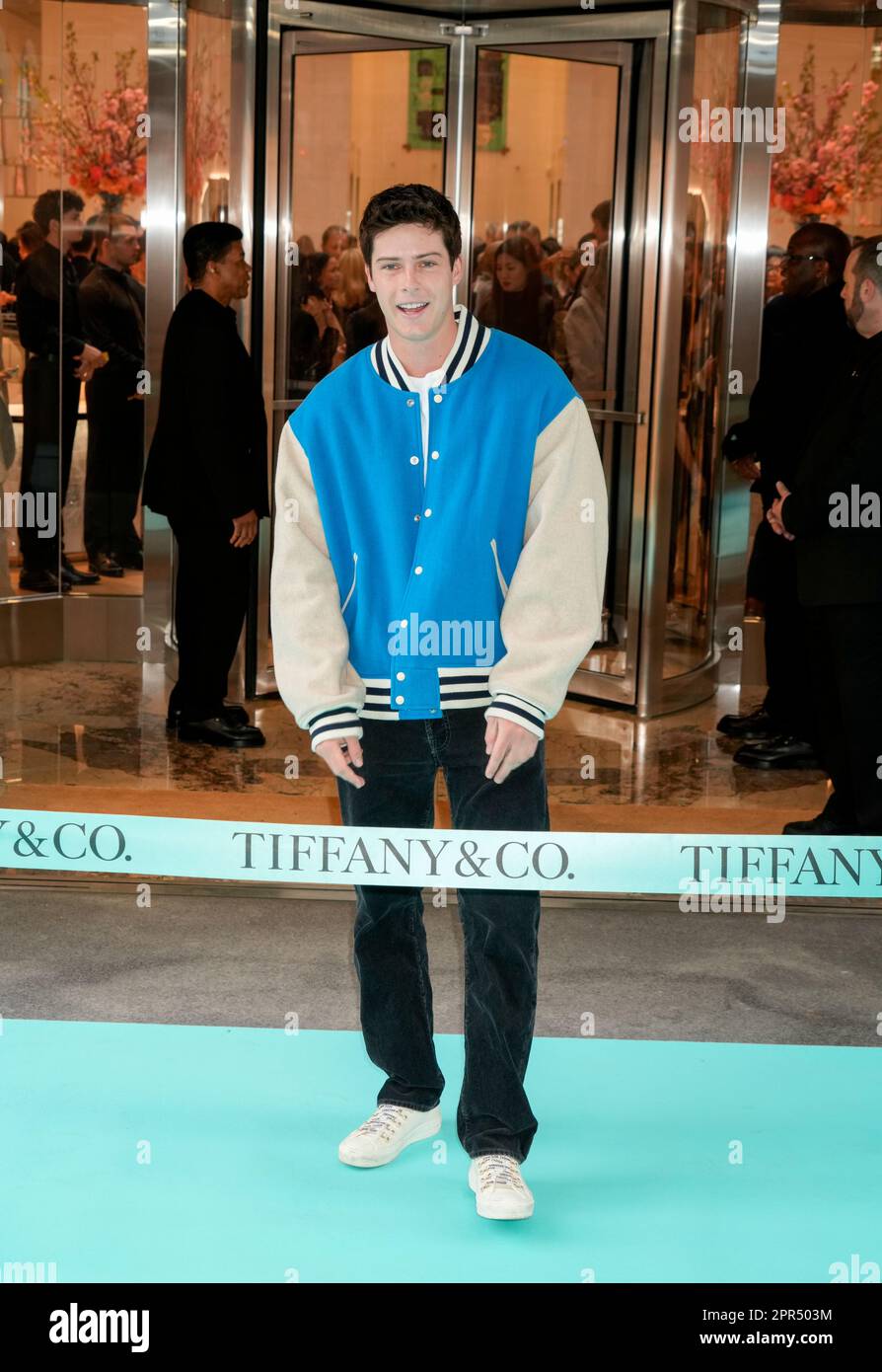 New York, USA. 26th Apr, 2023. Blake Gray attends the Tiffany's ...