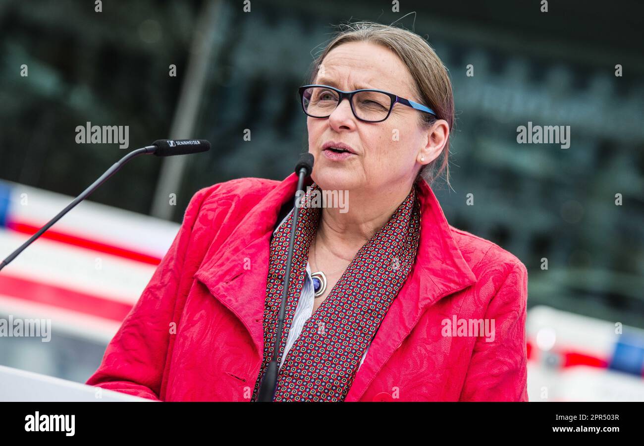 April 26, 2023, Munich, Bavaria, Germany: Dr. ELKE FRANK. With the ...