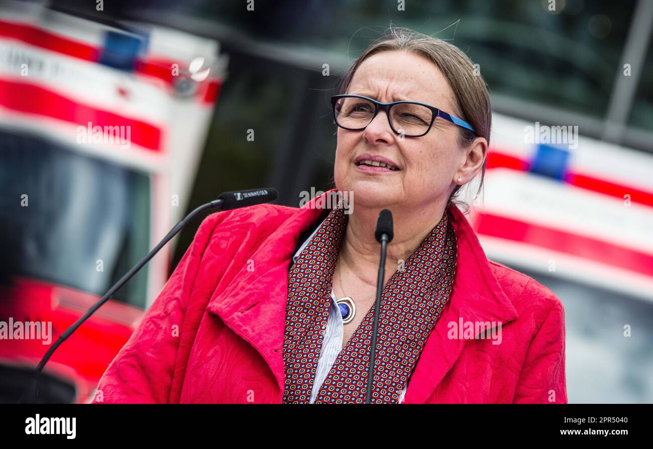 April 26, 2023, Munich, Bavaria, Germany: Dr. ELKE FRANK. With the ...