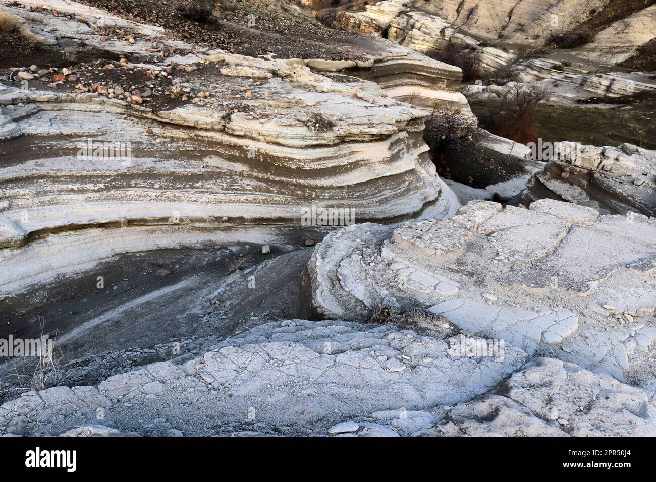 rock eroded by the flow of water Stock Photo - Alamy