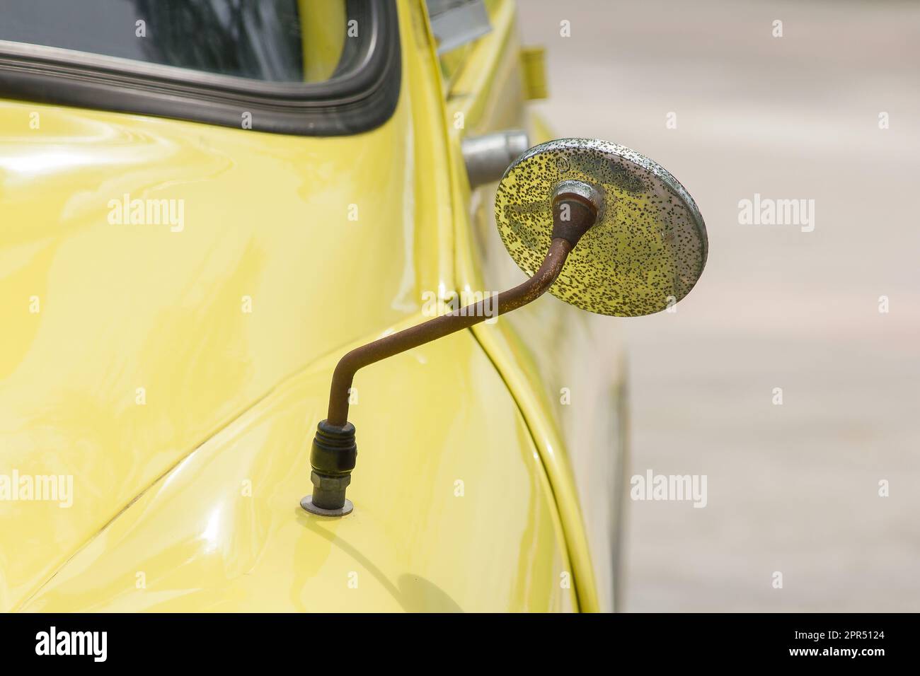 Side windows of vintage cars aged many years Stock Photo - Alamy