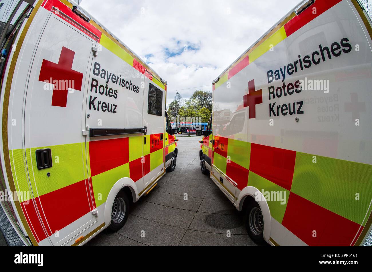 April 26, 2023, Munich, Bavaria, Germany: With the Bavarian Interior ...