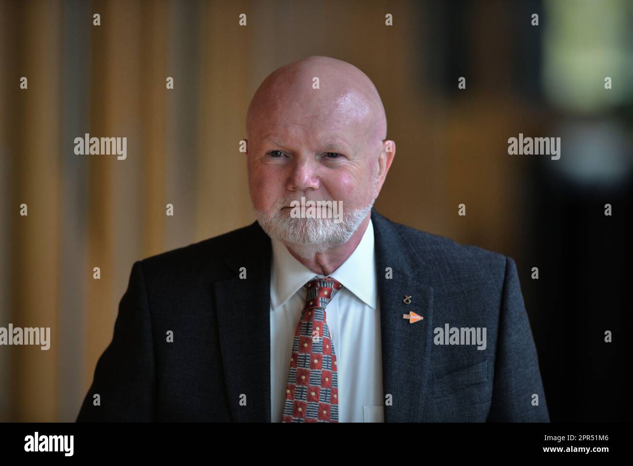 Edinburgh Scotland, UK 26 April 2023. Colin Beattie at the Scottish ...