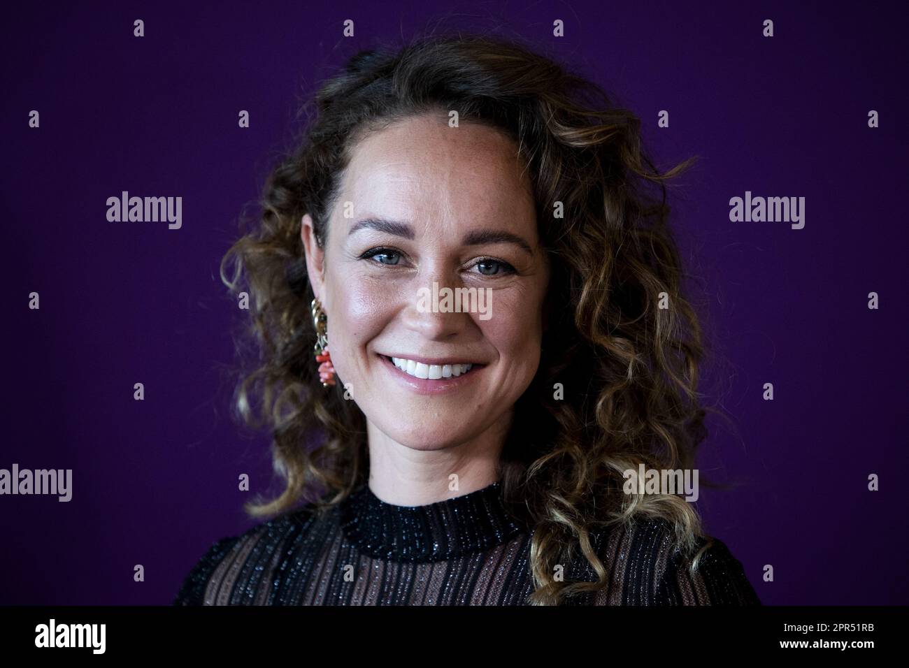 AMSTERDAM - 26/04/2023, Anouk Maas during the cast presentation of ...