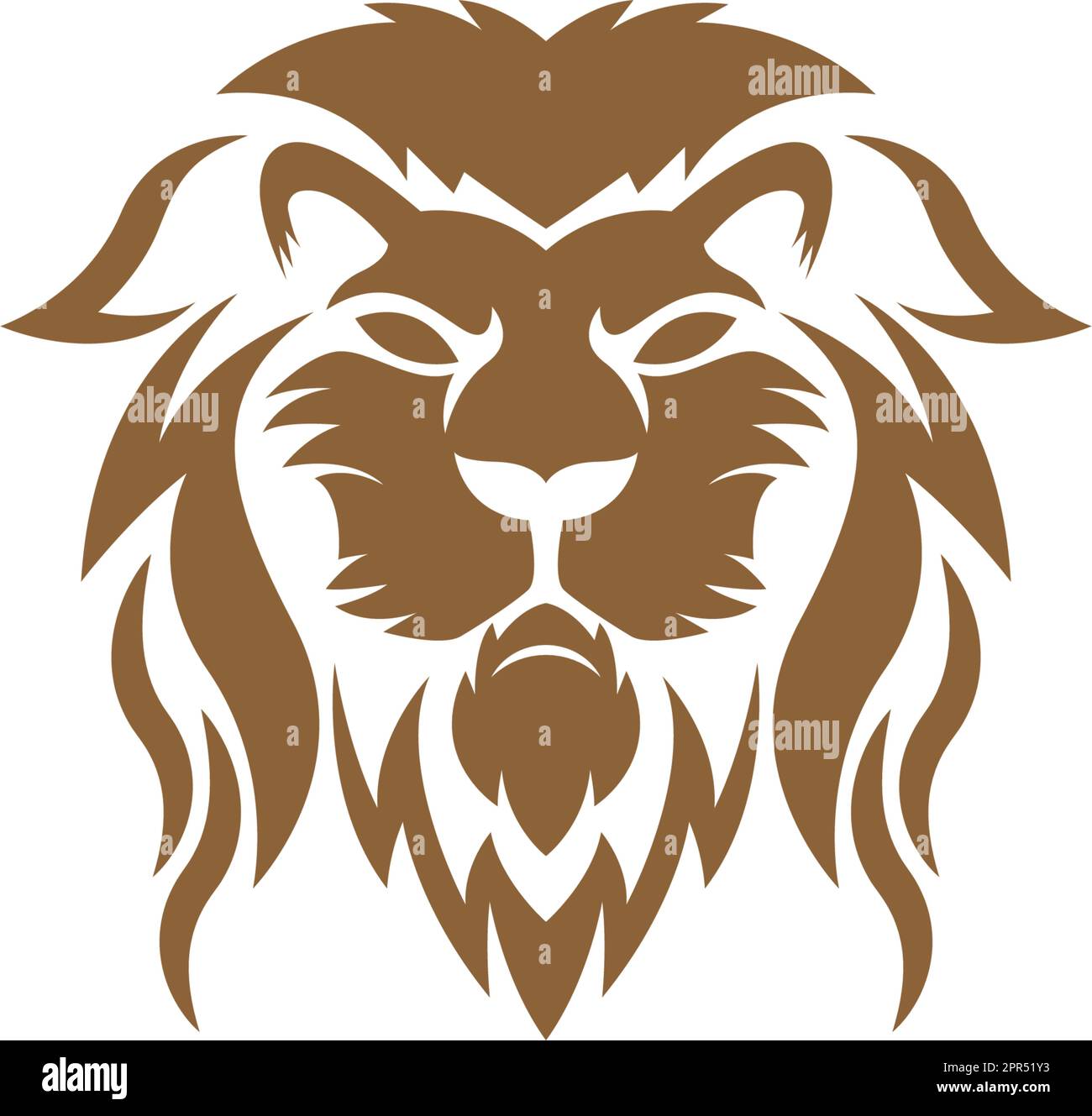 Lion logo icon design illustration Stock Vector Image & Art - Alamy