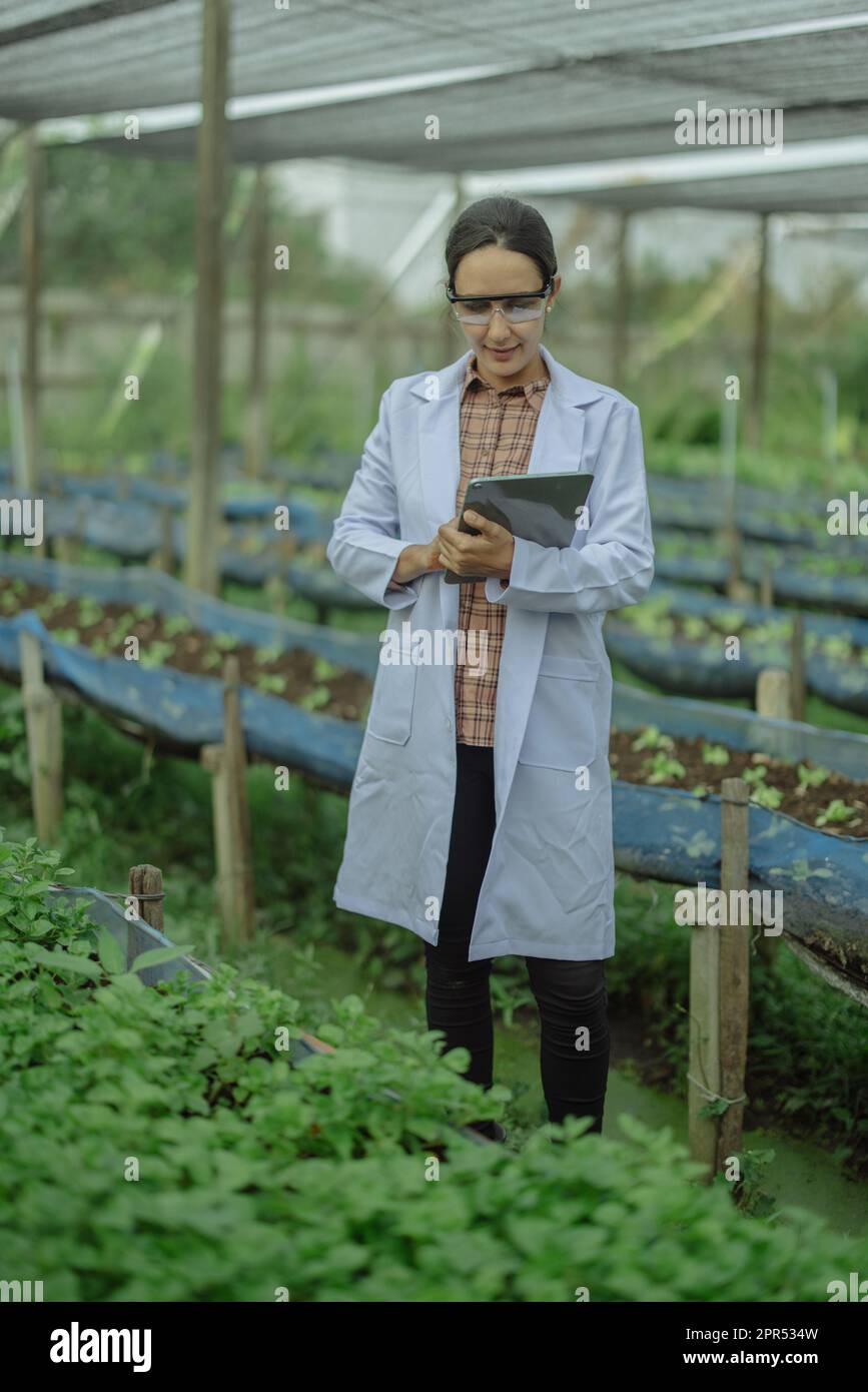 To assess the efficiency of modern greenhouse farming management ...