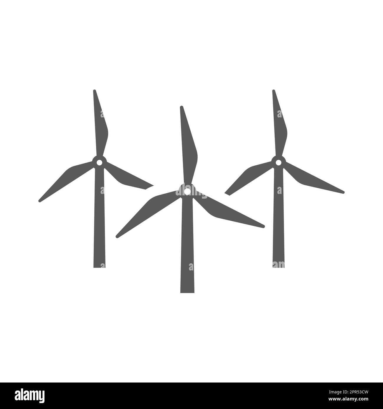 Wind mill or turbine vector icon Stock Vector Image & Art - Alamy