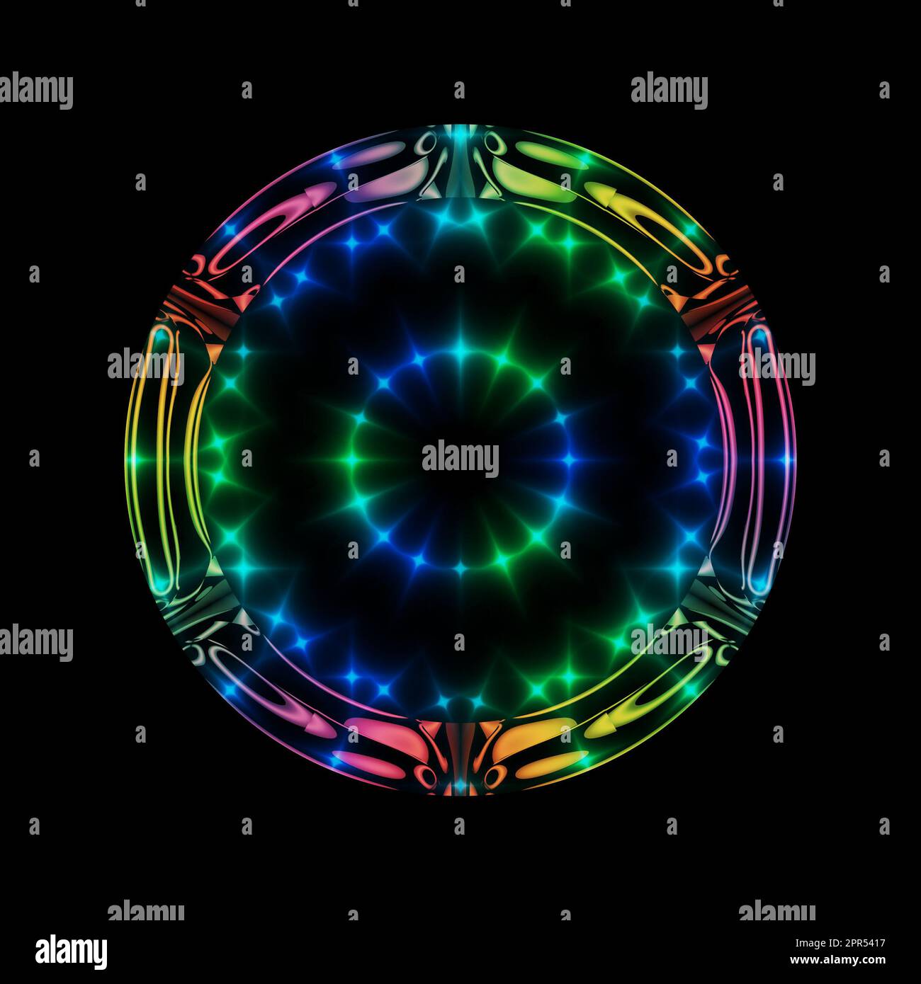 magic circle of colors Stock Photo - Alamy