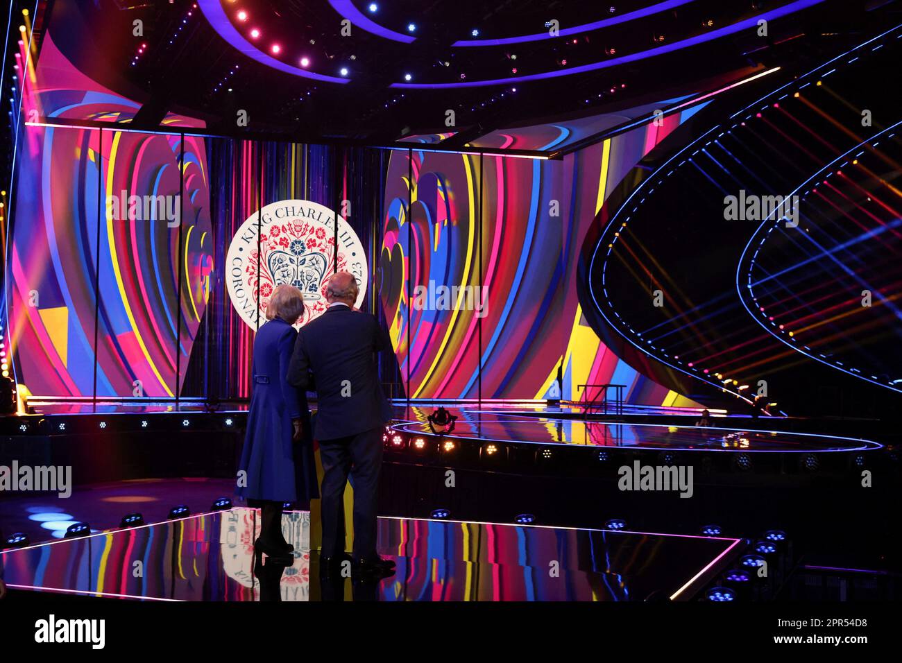 Eurovision liverpool arena stage hi-res stock photography and images ...