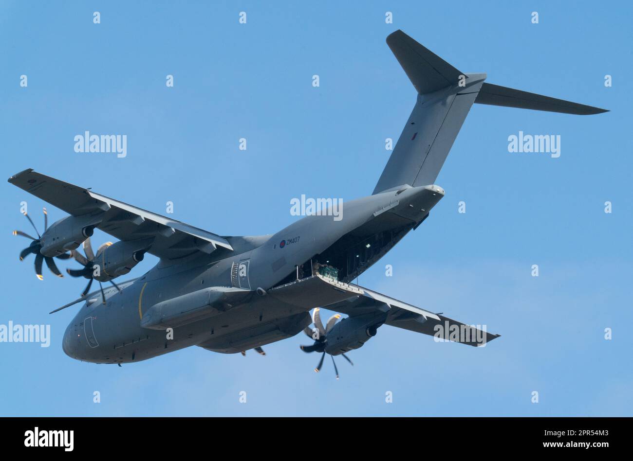 Airbus A400M Atlas airctaft, operated by the United Kingdom Royal Air ...