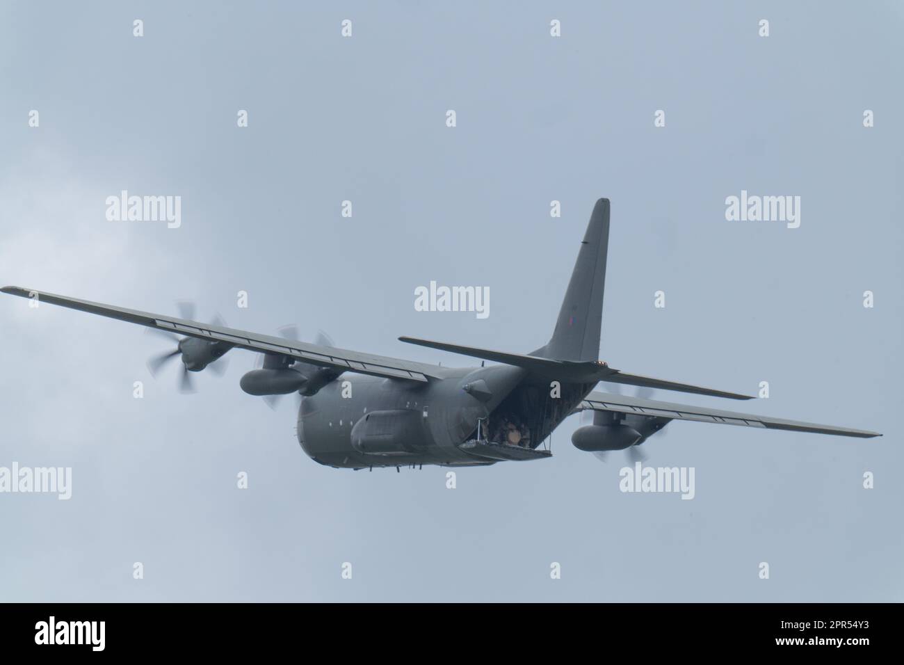 Lockheed C130J "Hercules" aircraft, operated by the United Kingdom ...