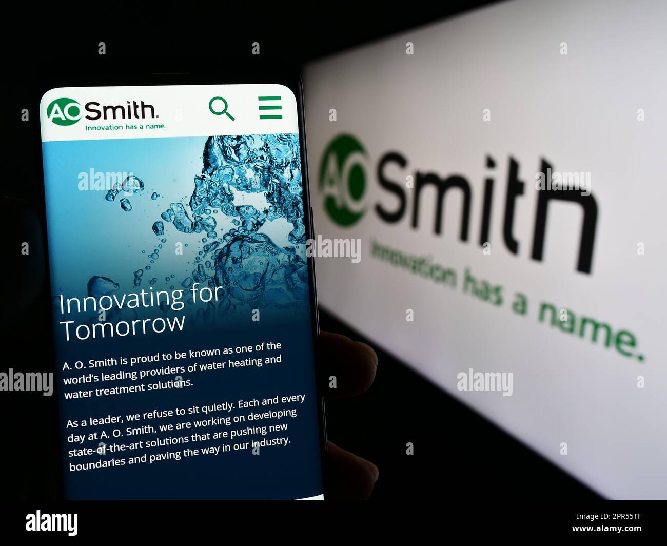 A O Smith Logo AO Smith Water Heater Installation Hot Water Ottawa