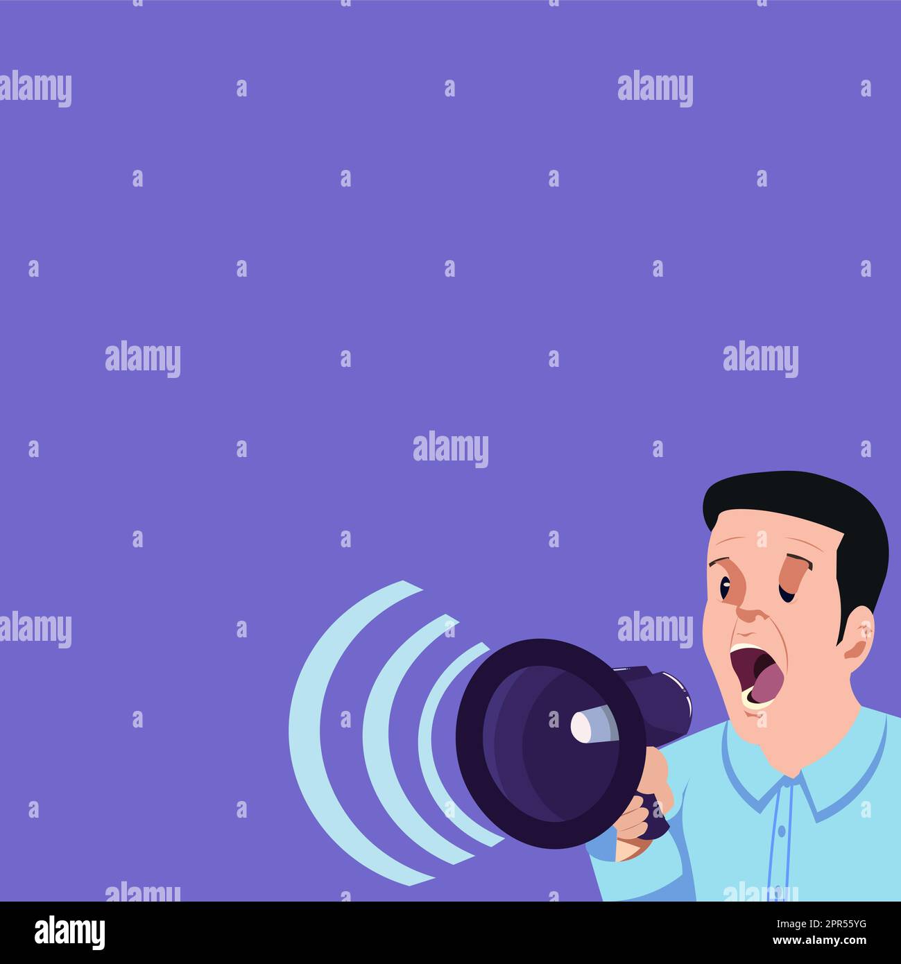 Man speaking public success Stock Vector Images - Alamy