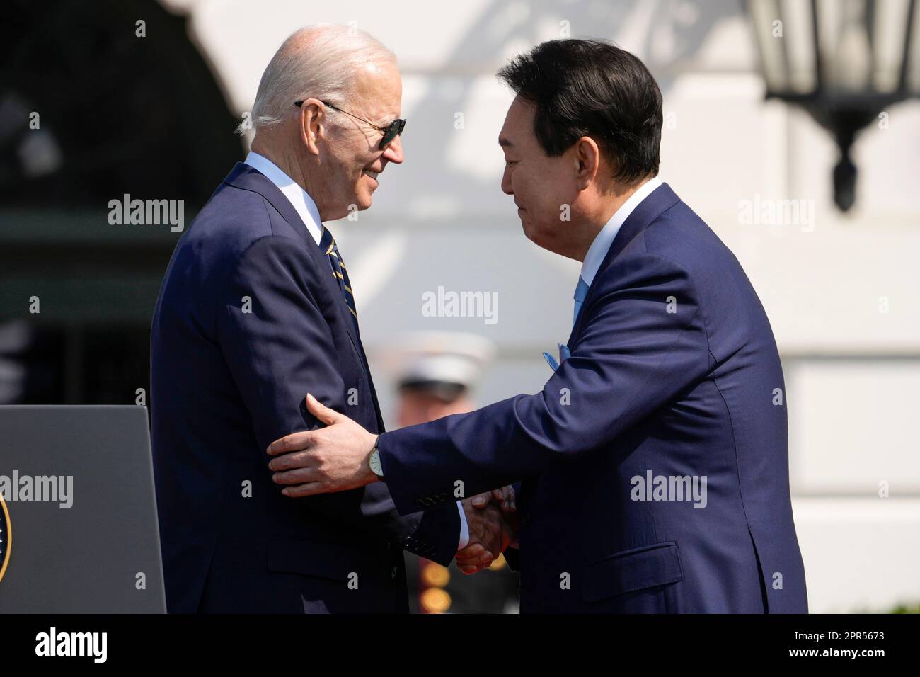 President Joe Biden and South Korea's President Yoon Suk Yeol shake ... President Joe Biden and South Korea's President Yoon Suk Yeol shake ...
