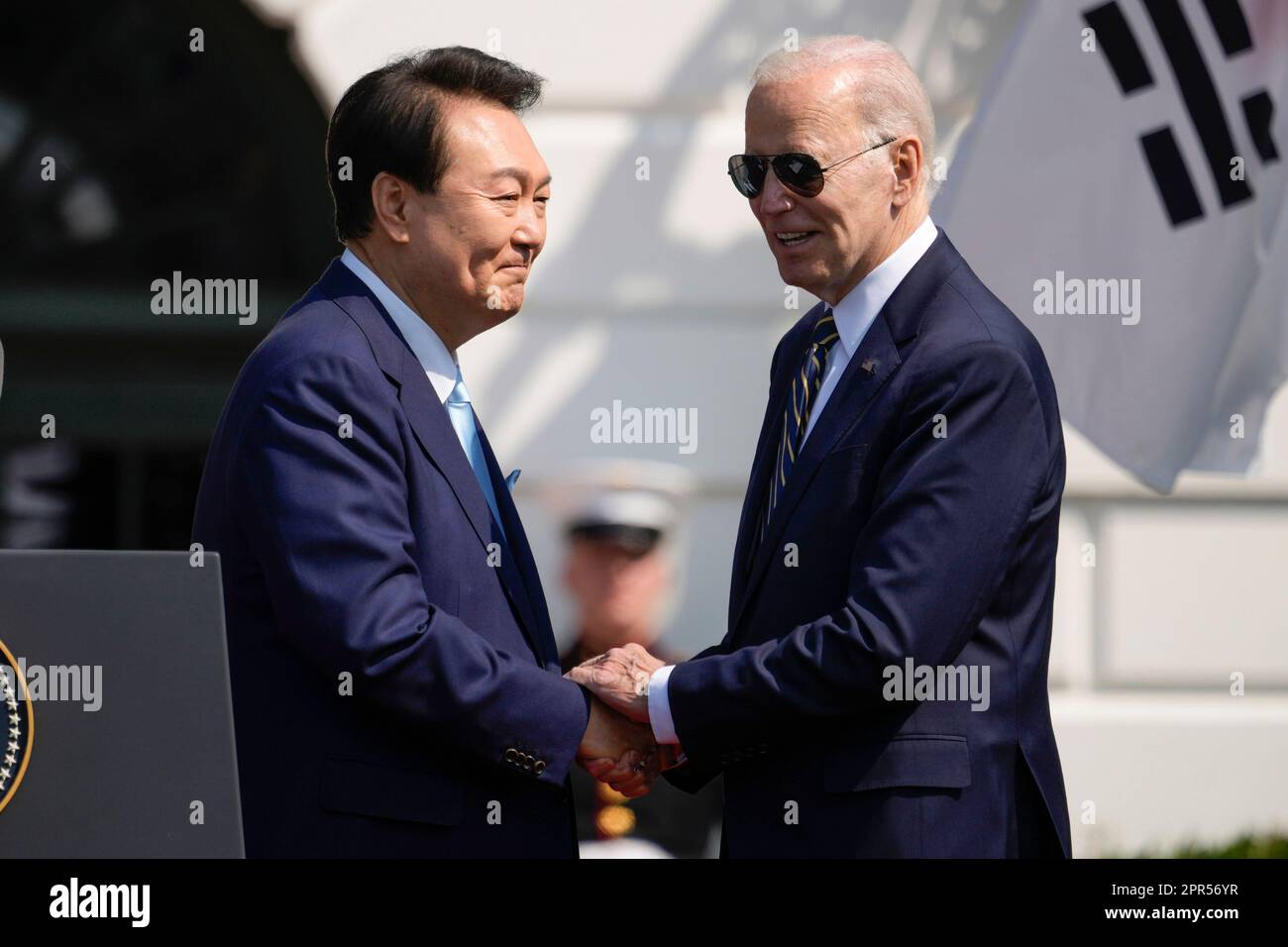 President Joe Biden and South Korea's President Yoon Suk Yeol shake ... President Joe Biden and South Korea's President Yoon Suk Yeol shake ...