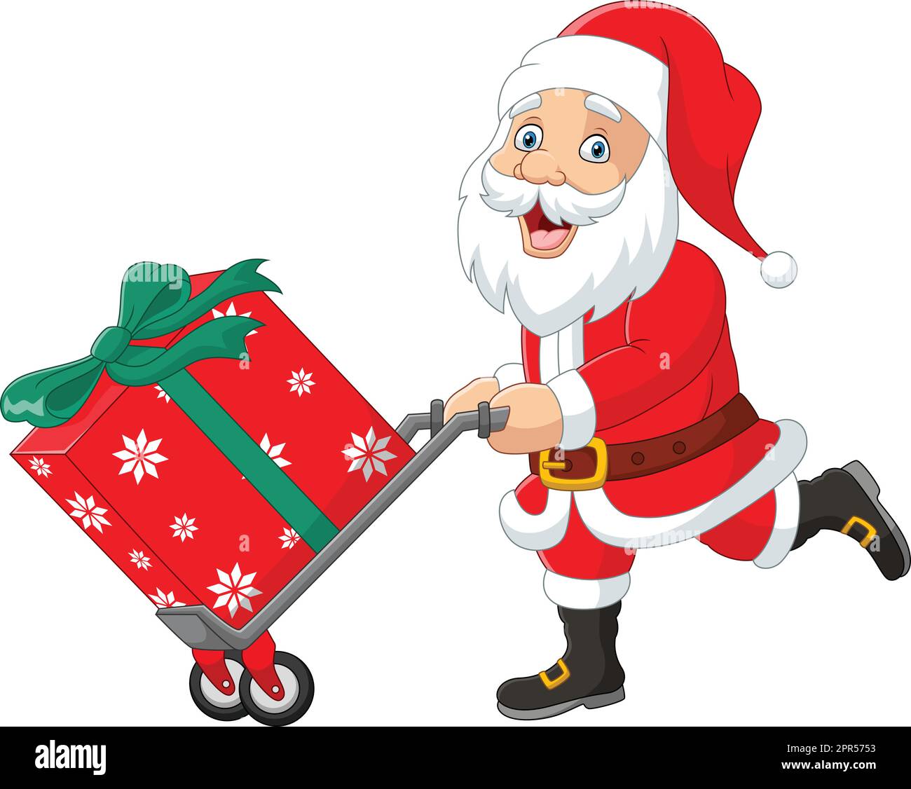Santa claus father christmas carrying hi-res stock photography and ...