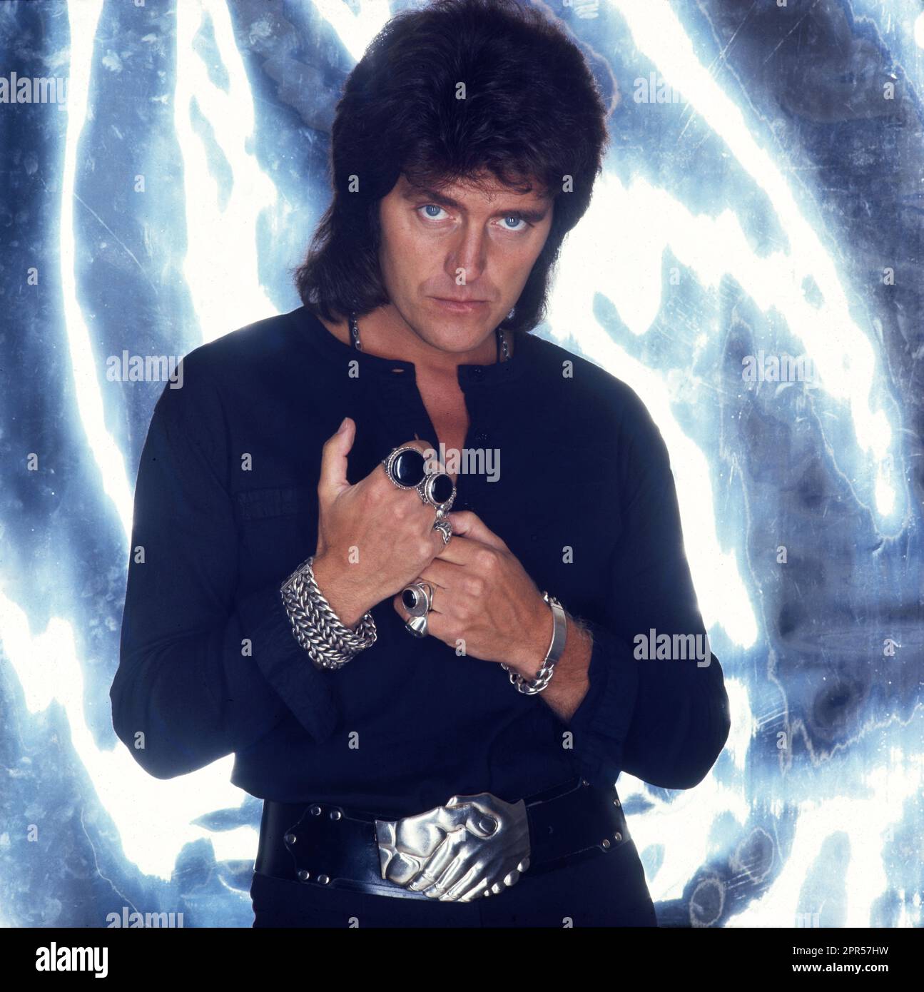 Alvin Stardust photographed in London in 1976 Stock Photo - Alamy