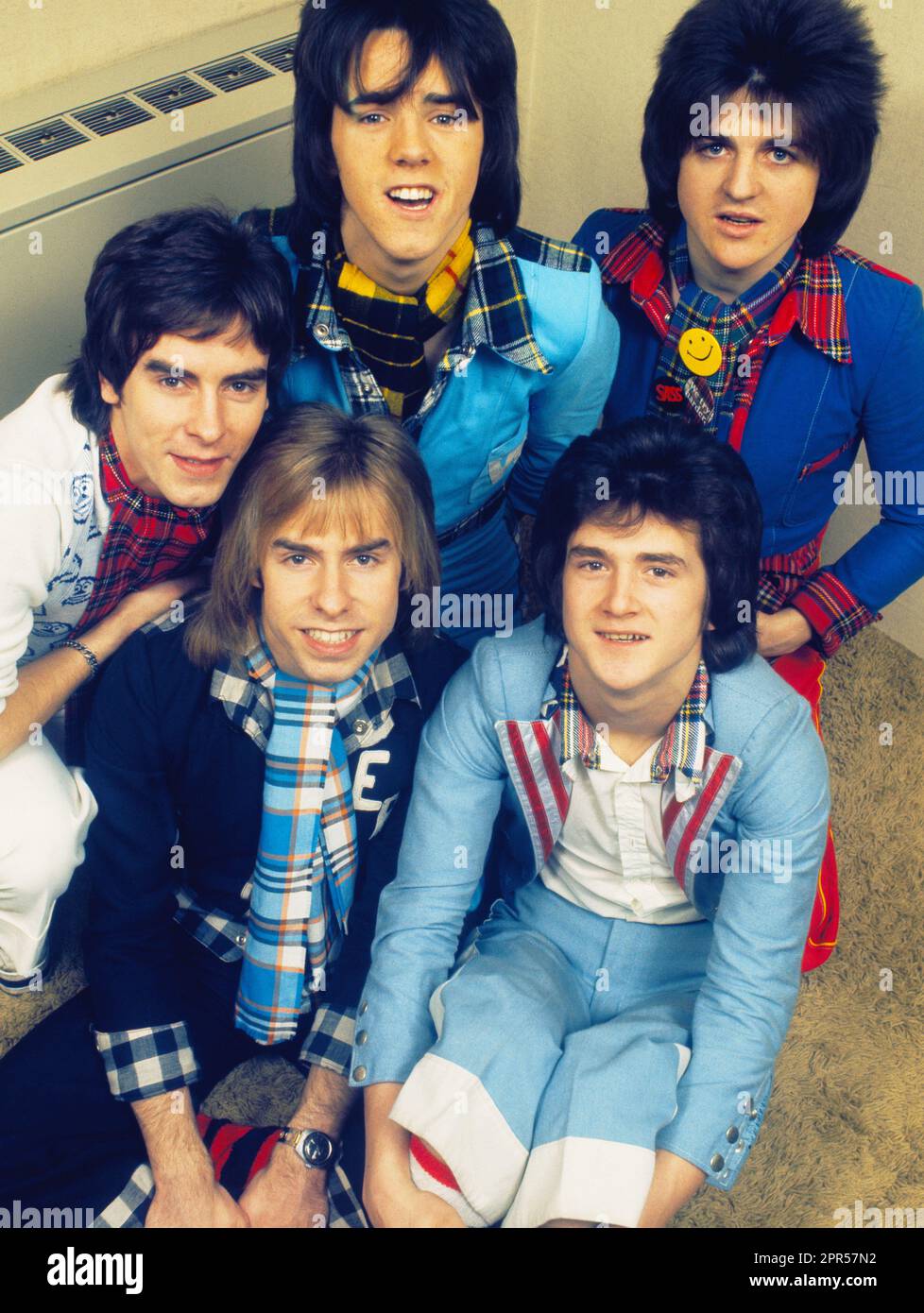 Bay City Rollers photographed in London in 1980 Stock Photo - Alamy