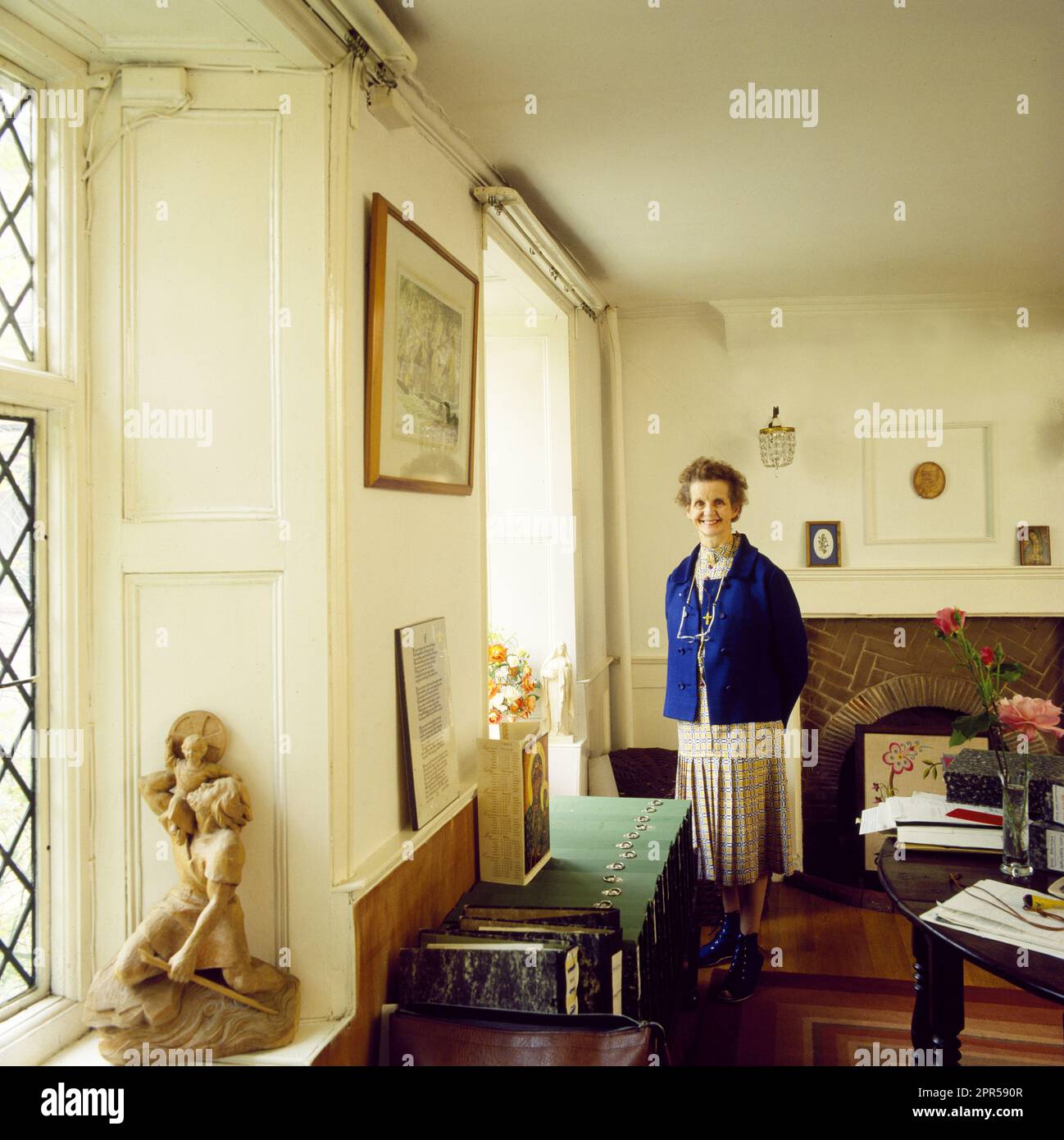 Sue Ryder photographed at home in 1978 Stock Photo - Alamy