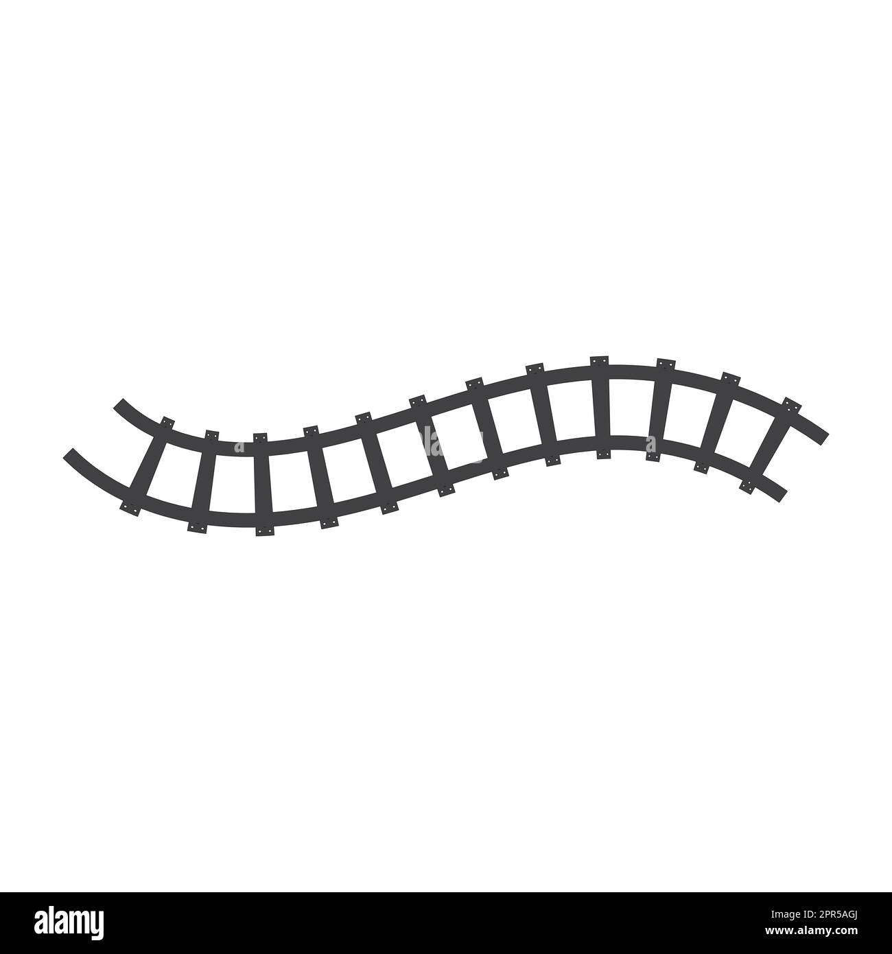 Railway track graphic Black and White Stock Photos & Images - Alamy