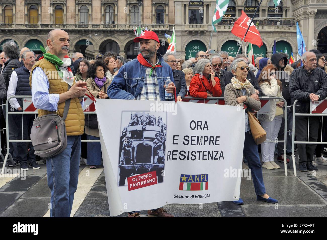 - Milan, demonstration of April 25, anniversary of Italy's Liberation ...