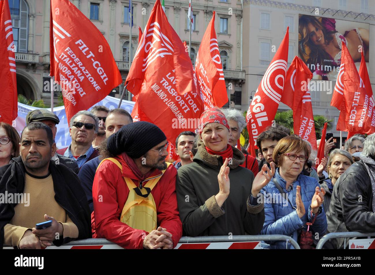 - Milan, demonstration of April 25, anniversary of Italy's Liberation ...