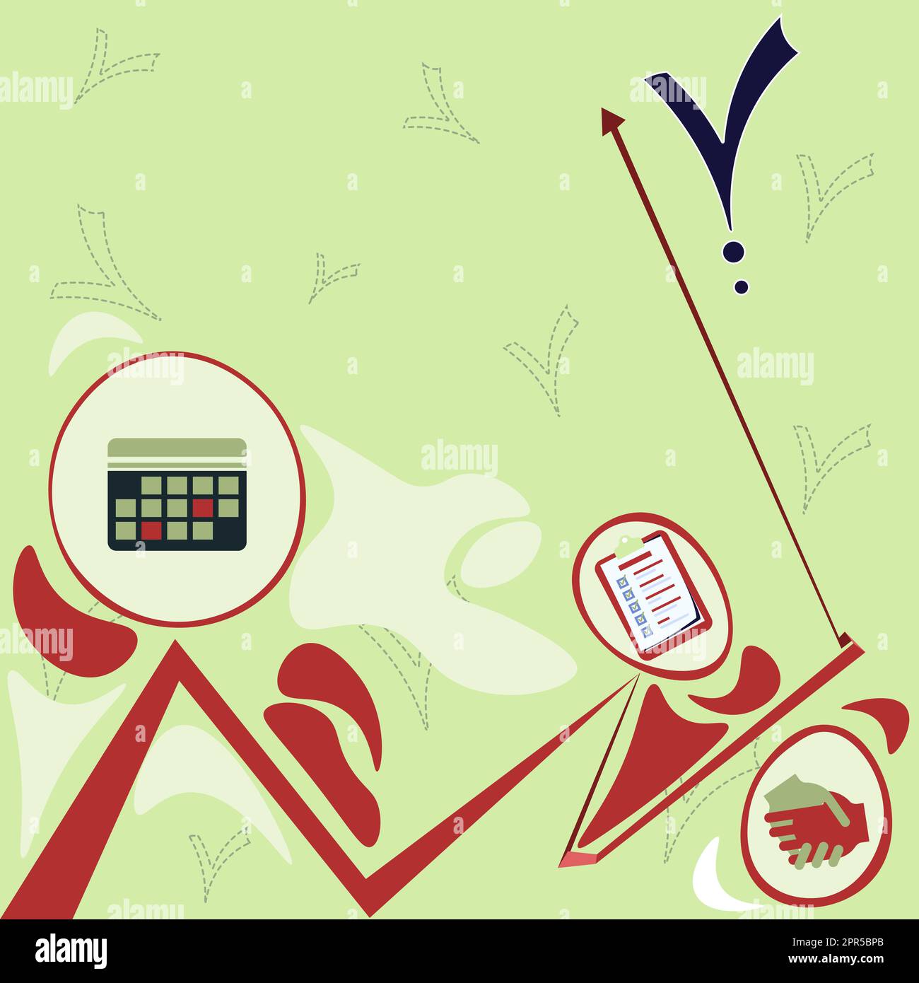 Hands Drawing In Handshake Position Showing Deal Agreement And Greeting ...
