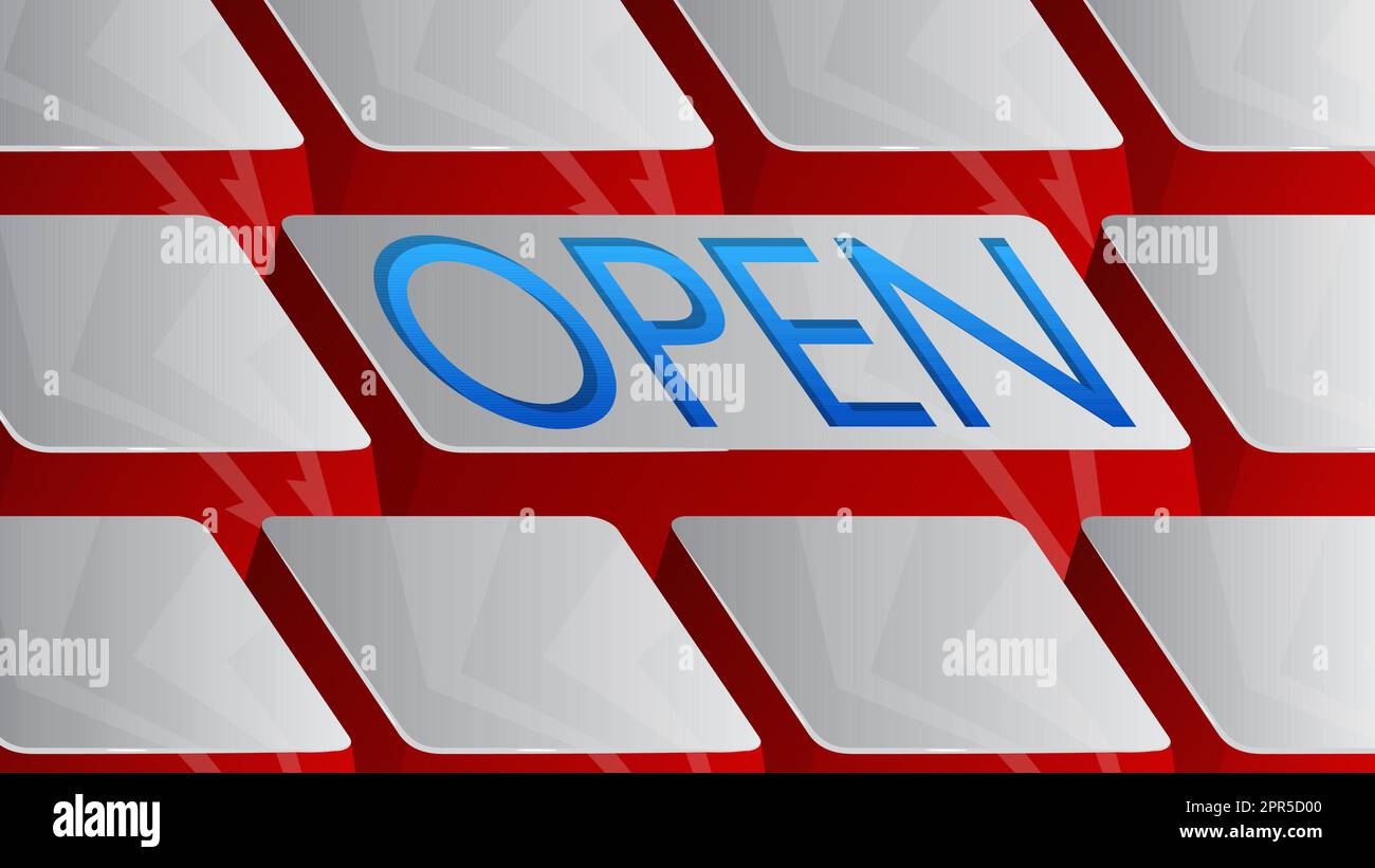 Computer open door information Stock Vector Images - Alamy