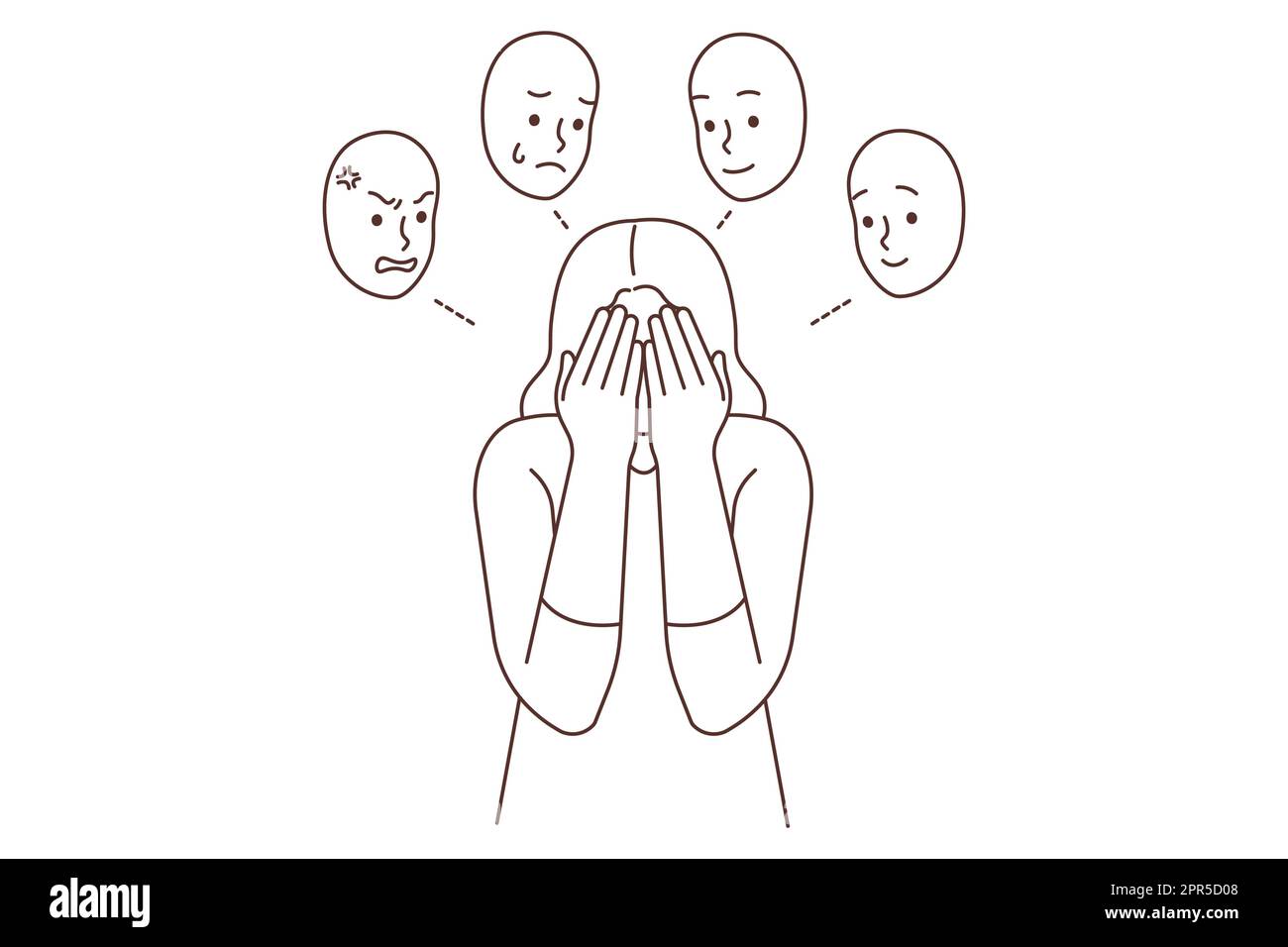 Mood suffer Stock Vector Images - Alamy