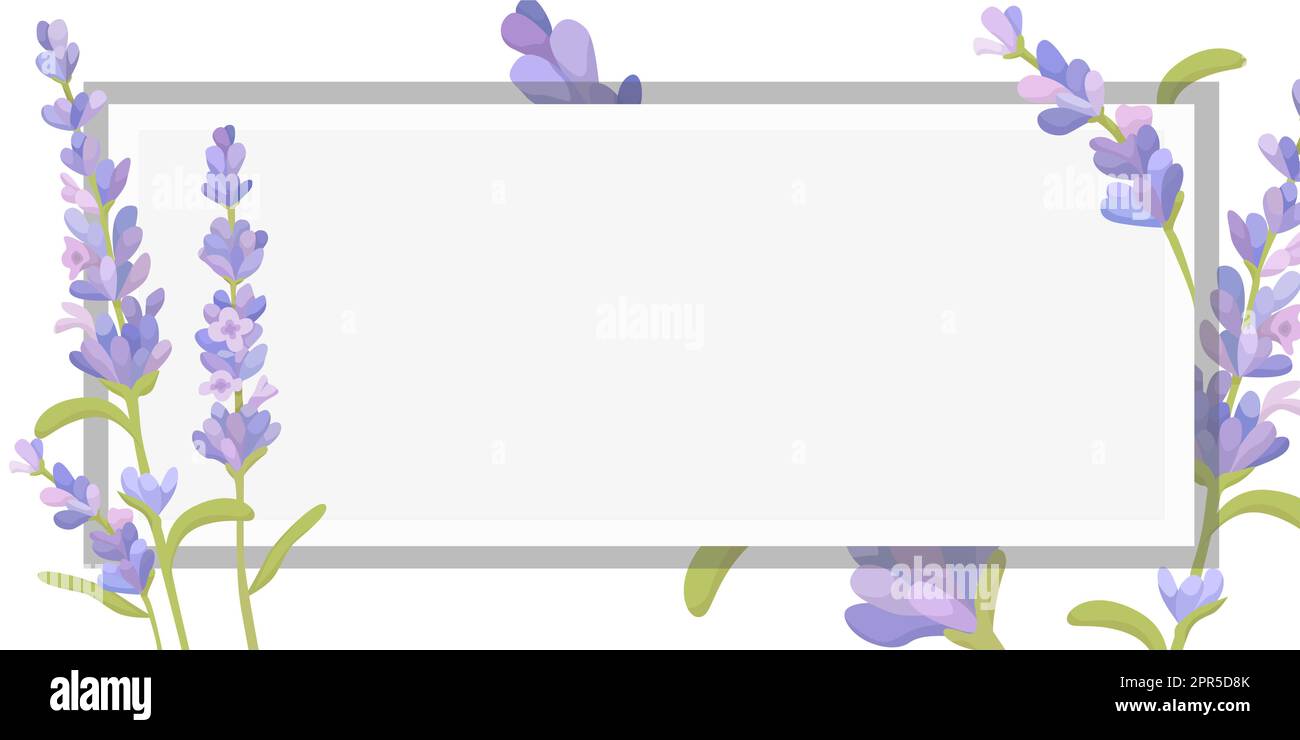 Frame With Leaves And Flowers Around And Important Announcements Inside ...