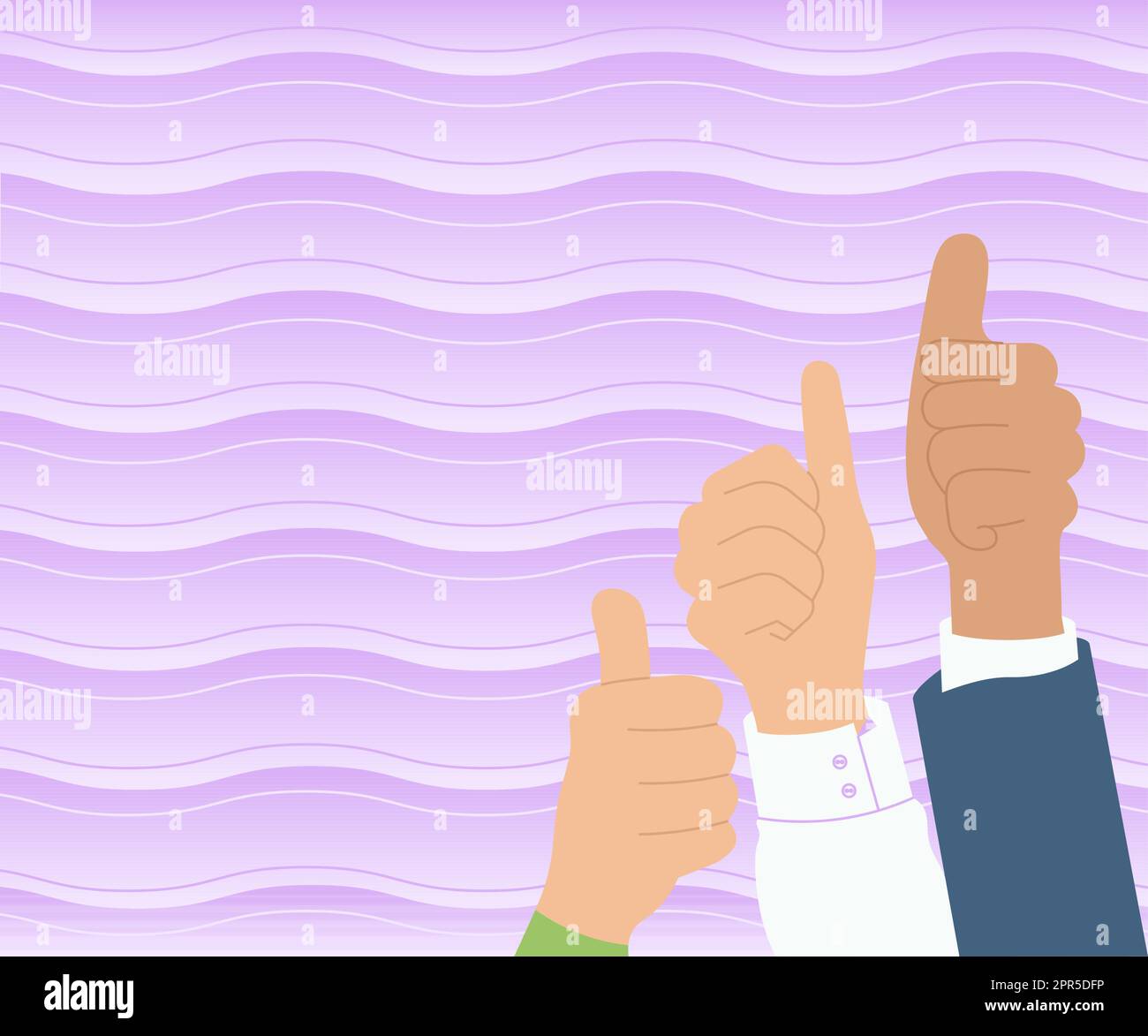 Three Colleagues Congratulating Success Presenting Innovative Combined ...