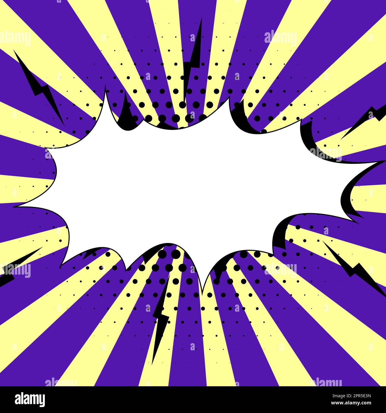 Comics Design Frames. Beautiful Photo Frame Set With Boom Bubbles For ...