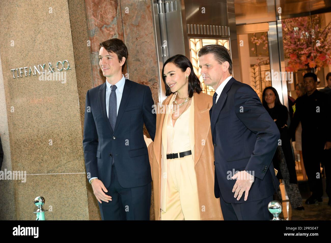 New York, USA. 26th Apr, 2023. Alexandre Arnault, Gal Gadot, and ...