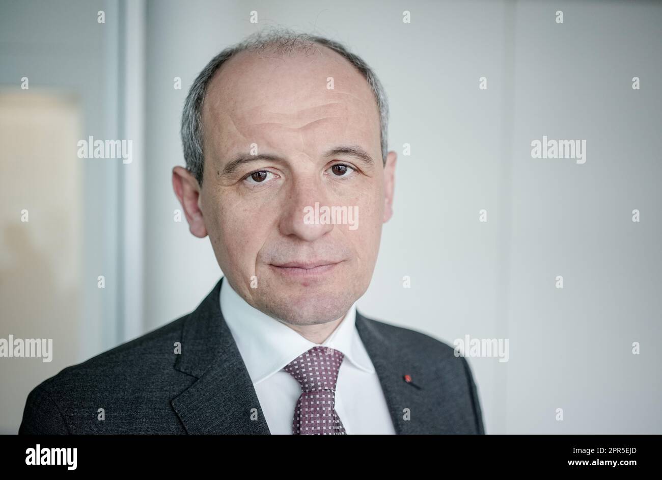 Berlin, Germany. 26th Apr, 2023. Pavlo Titko, head of the Ukrainian ...
