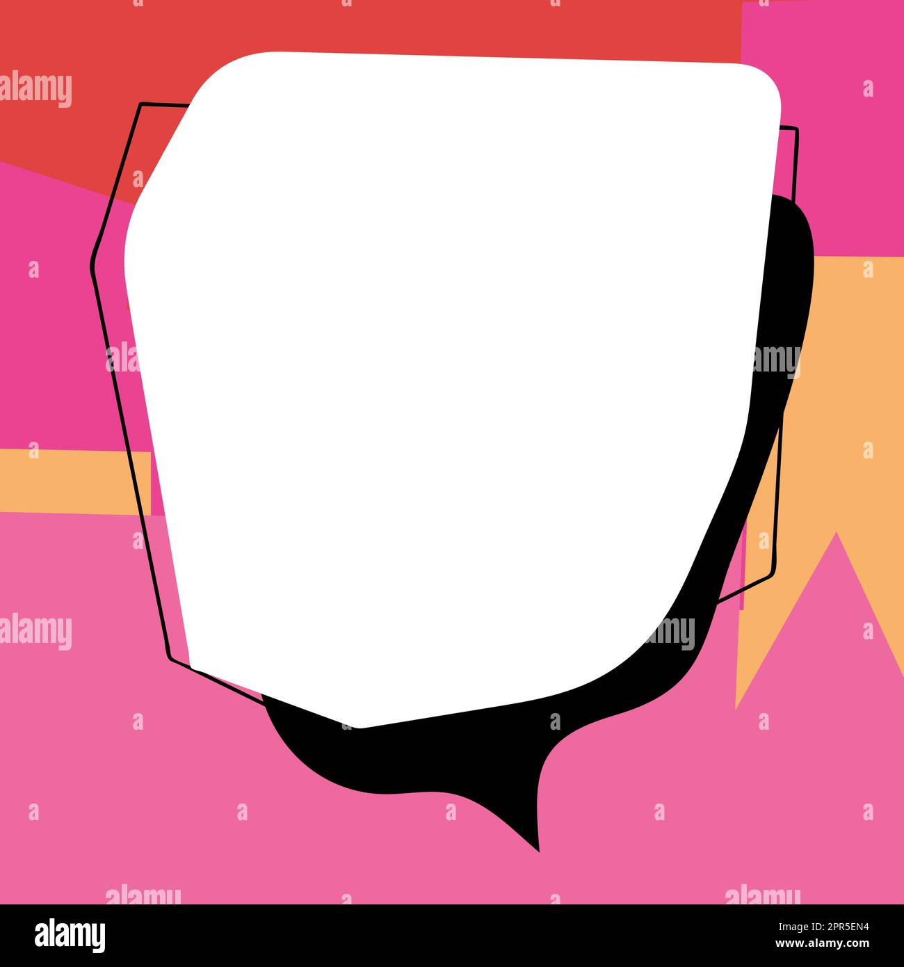 Comics Design Frames. Beautiful Photo Frame Set With Boom Bubbles For ...