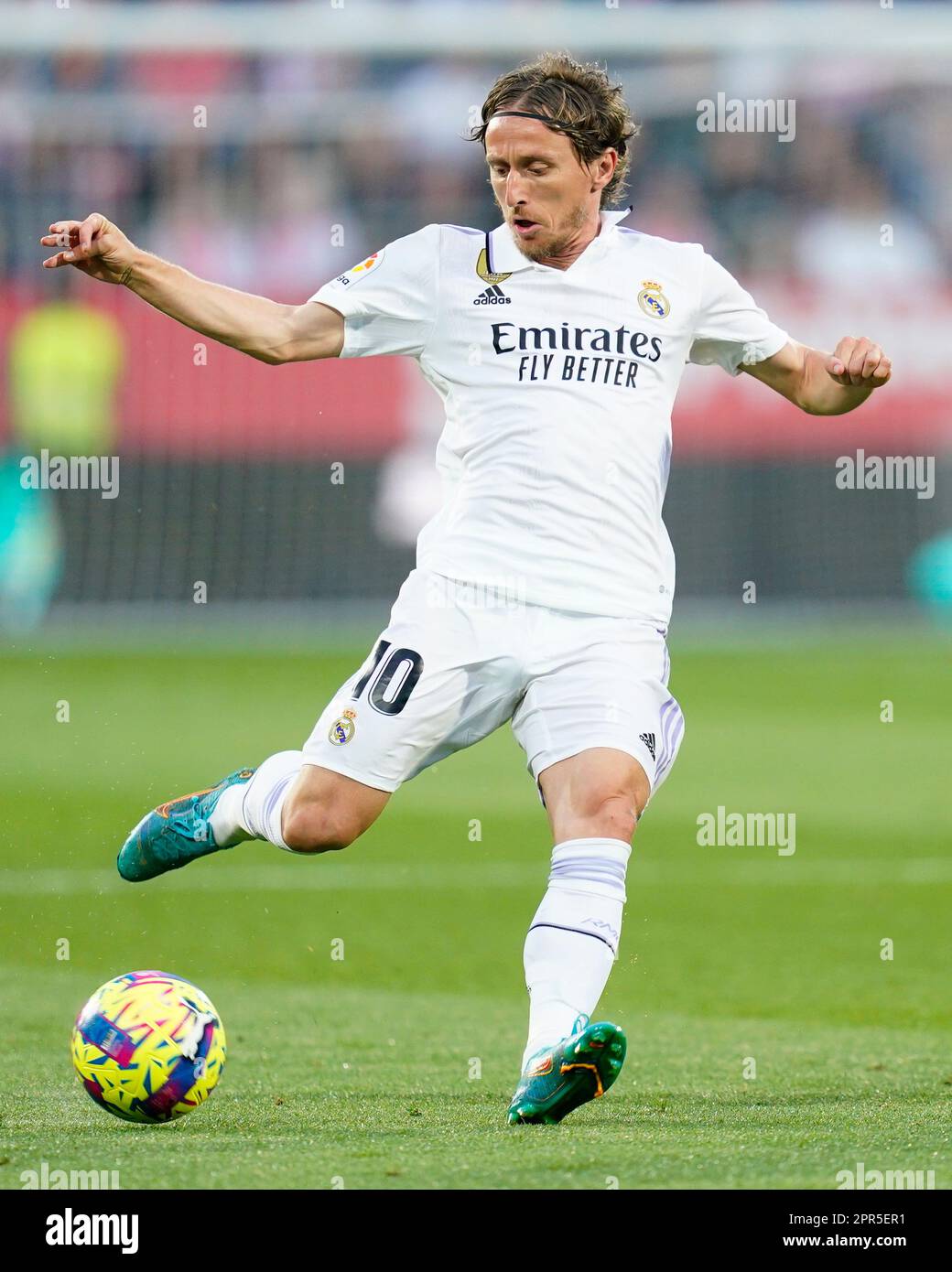 Luka Modric of Real Madrid during the La Liga match between Girona FC ...