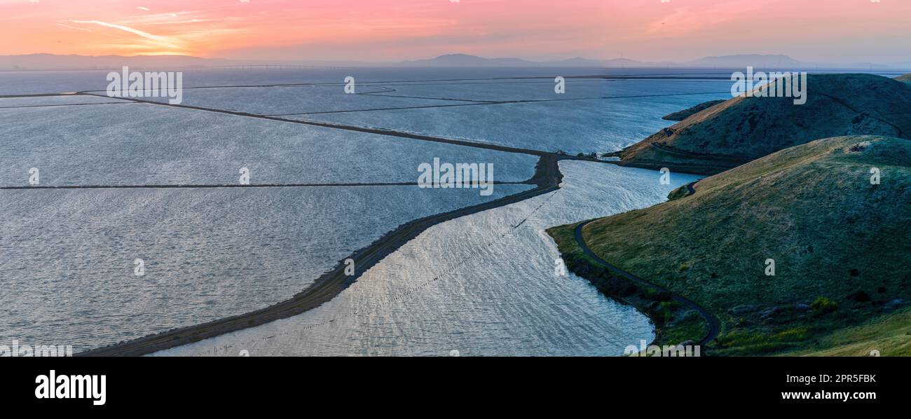 Aerial view vibrant alameda hi-res stock photography and images - Alamy