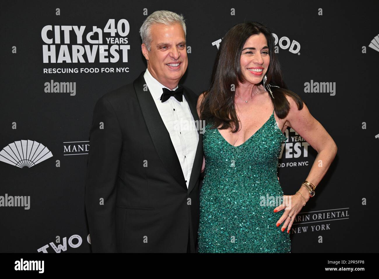 Eric Ripert and Sandra Ripert Stock Photo - Alamy