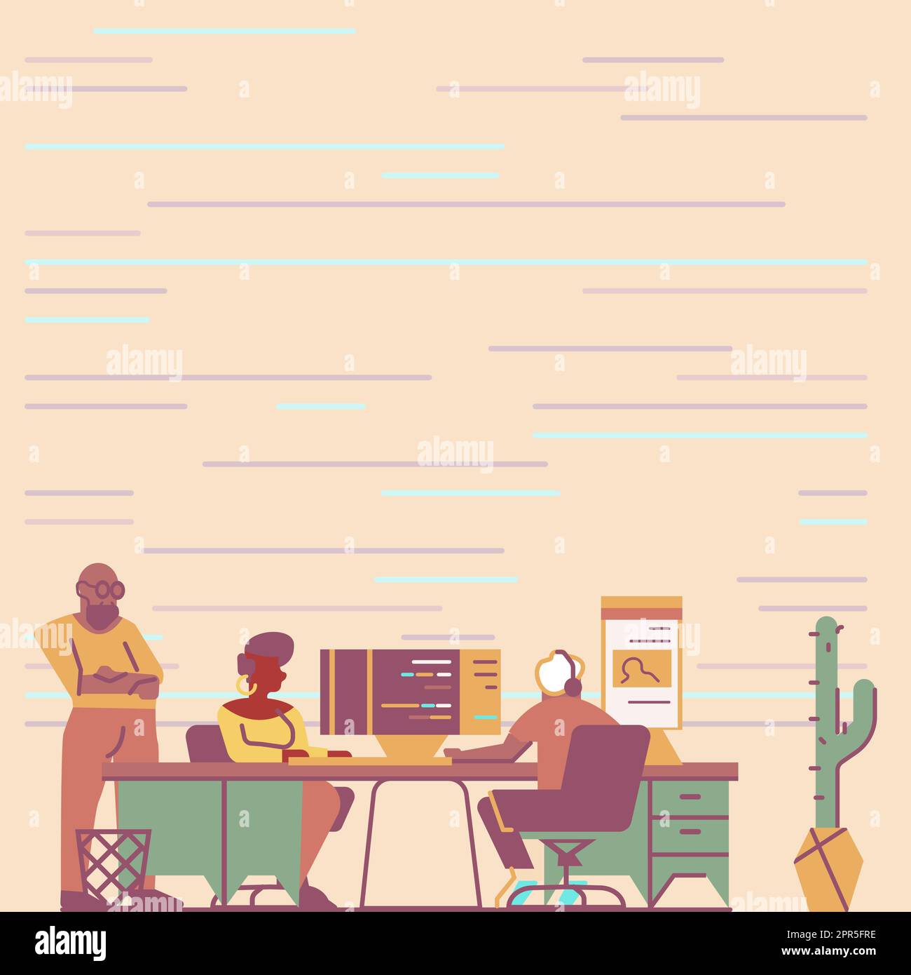 Abstract Online Conference Discussion, Digital Classroom Ideas, Virtual ...