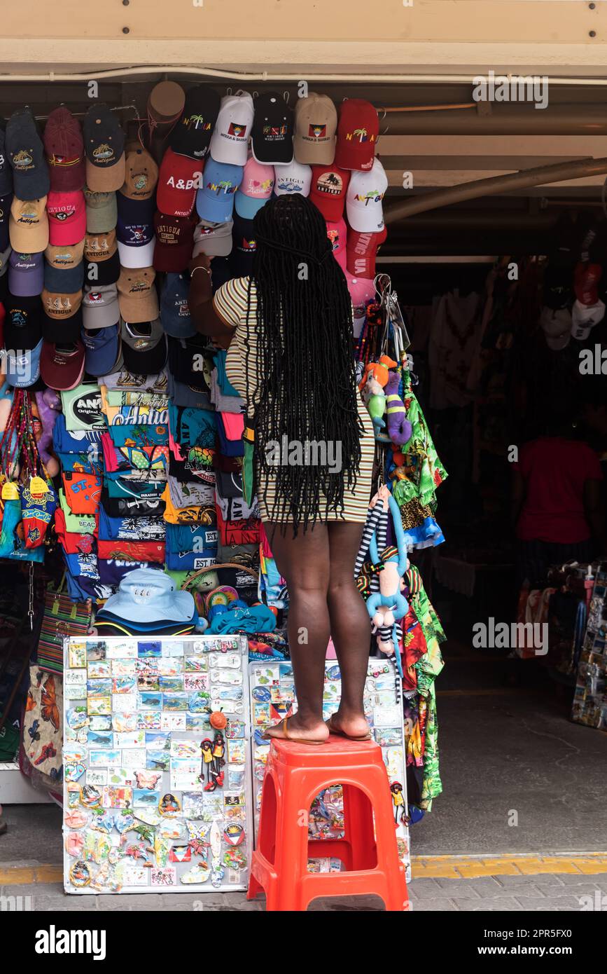 Local shop, St. John's is the capital and largest city of Antigua and ...