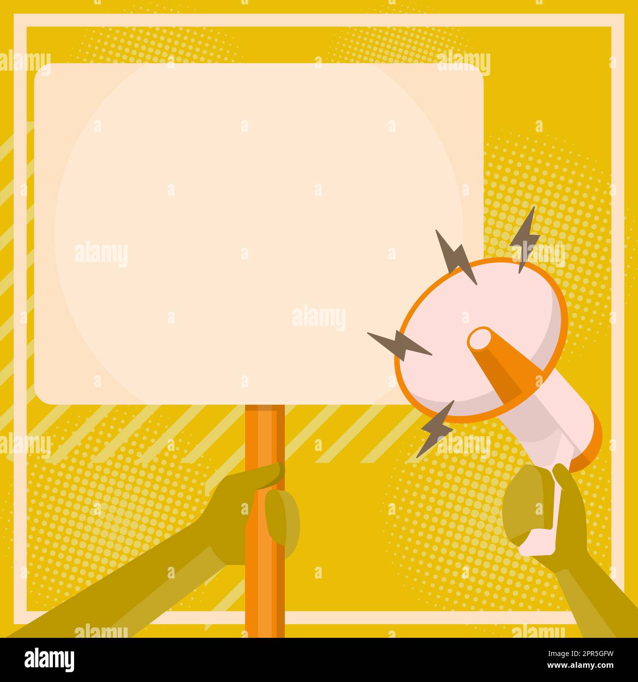 Talking plaque Stock Vector Images - Alamy