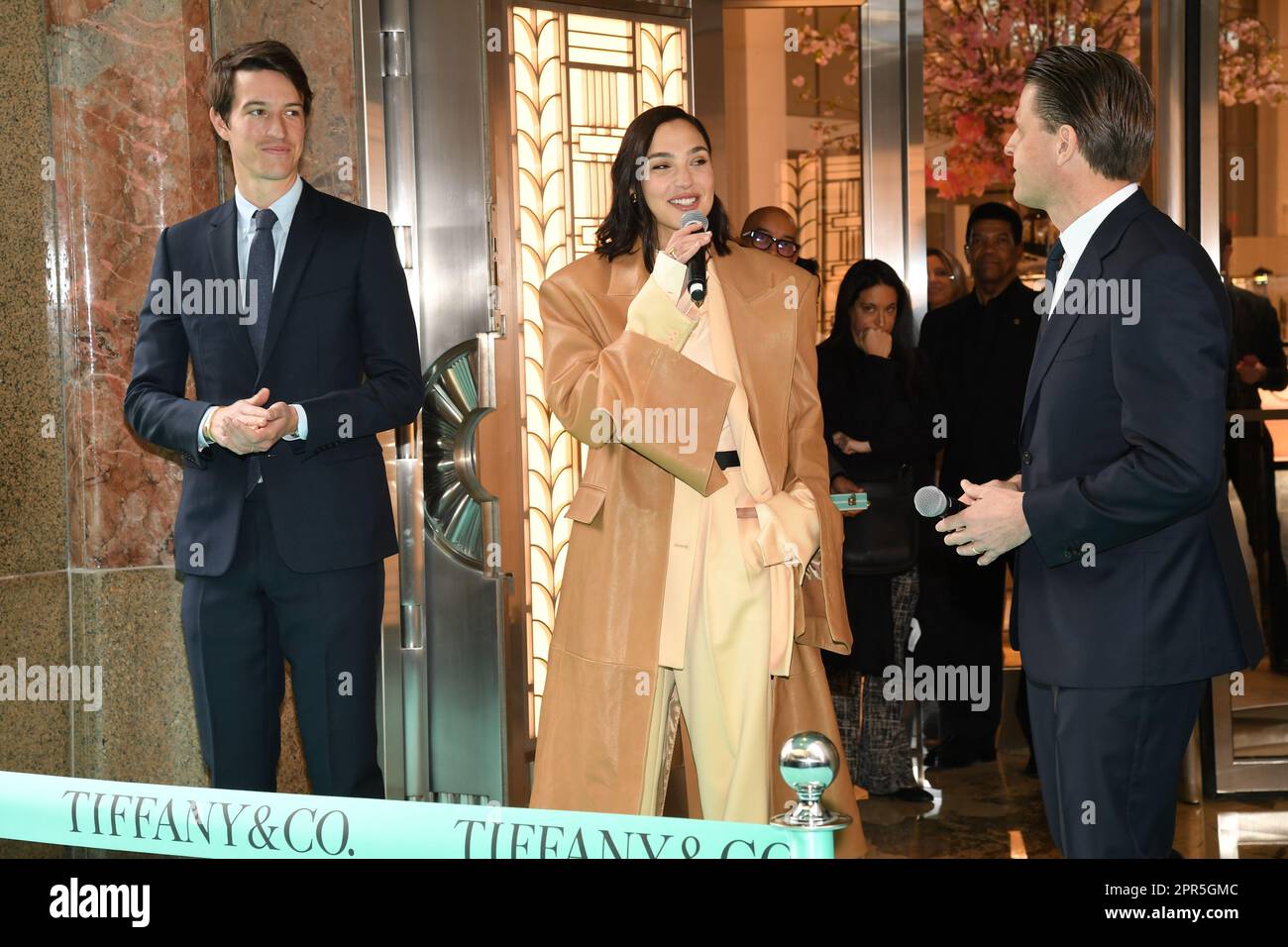 New York, USA. 26th Apr, 2023. Alexandre Arnault, Gal Gadot, and ...