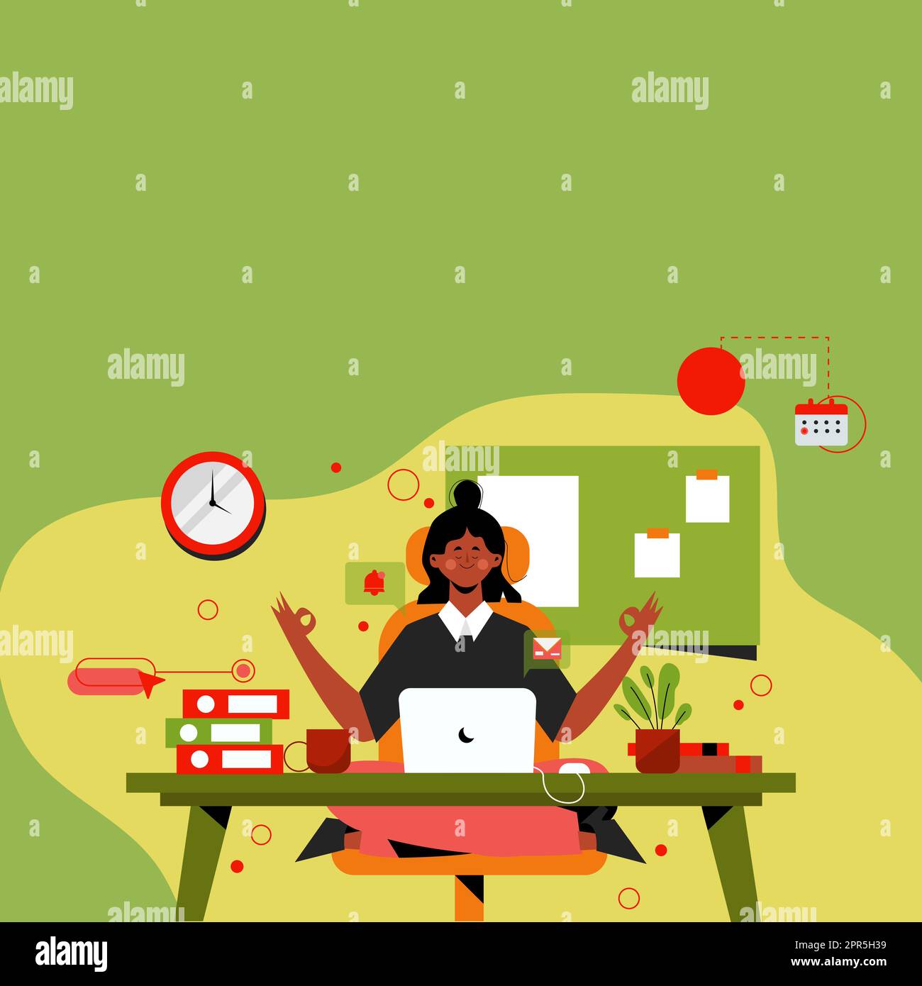 Tidy Workspace Setup, Smart Office Arrangement, Study Table, Taking ...