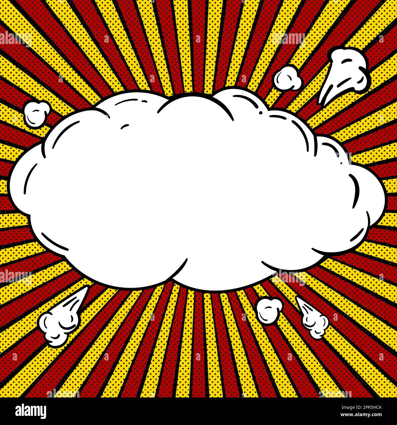 Comics Design Frames. Beautiful Photo Frame Set With Boom Bubbles For ...