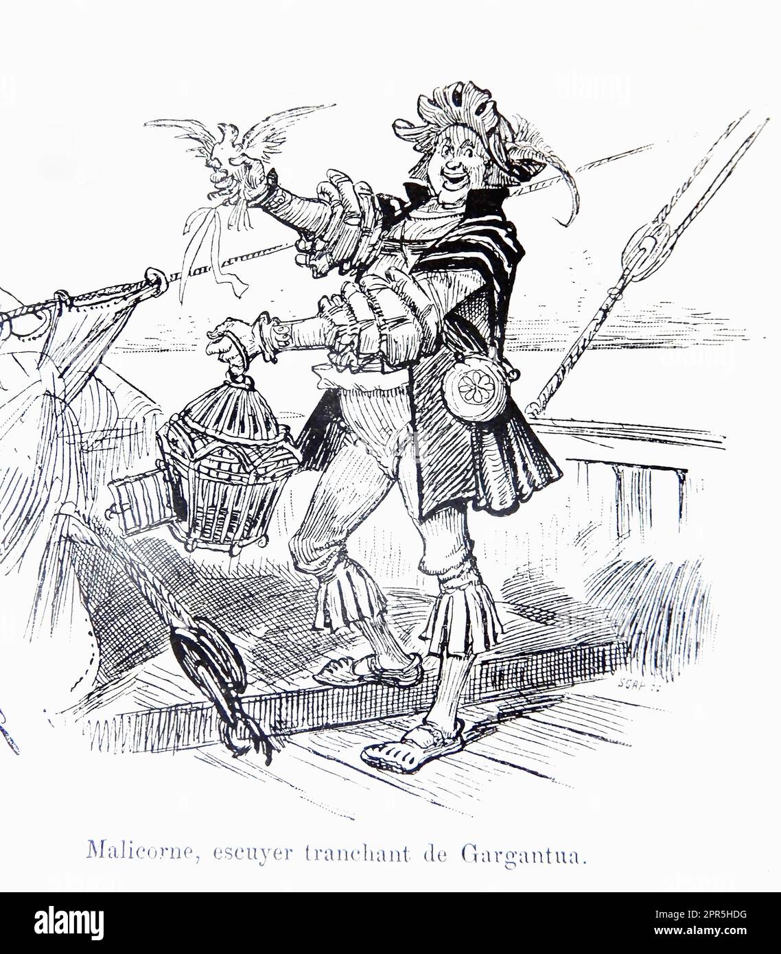 Albert robida illustation hi-res stock photography and images - Alamy