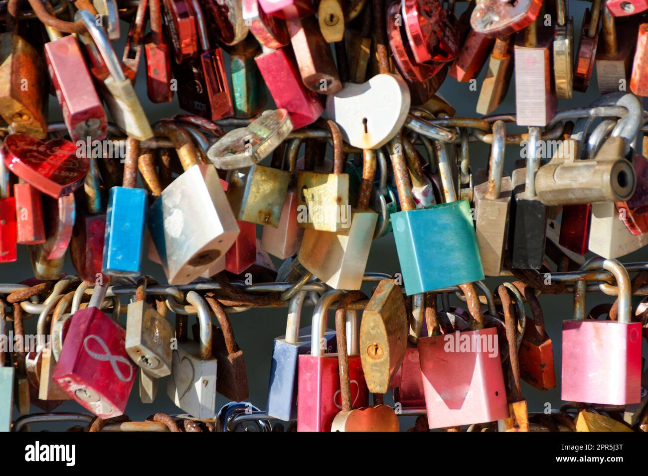 many locks together representing symbols Stock Photo - Alamy