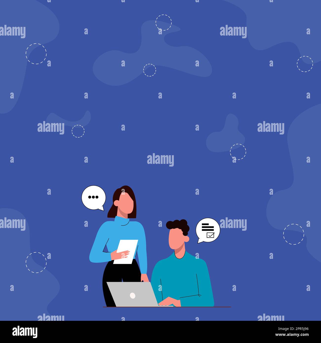 Partners Sharing New Wonderful Ideas For Skill Improvement Discussing ...