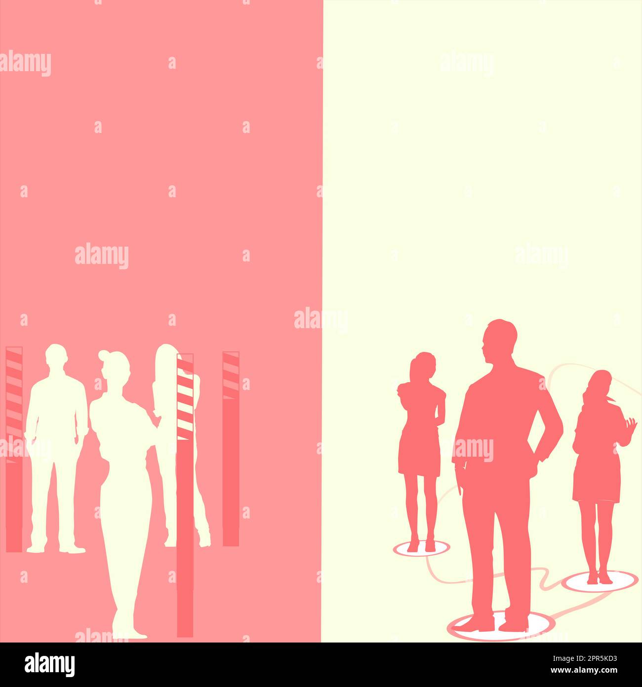 Two females walking together Stock Vector Images - Alamy