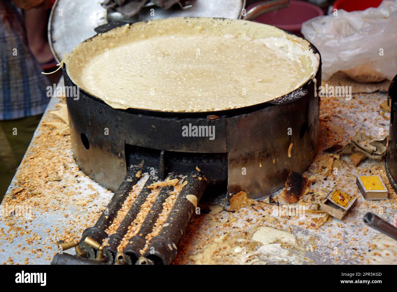 traditional food stall in the streets of cebu city at the philippines ...
